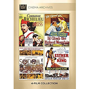 Cardinal Richelieu; I'd Climb The Highest Mountain; Sodom And Gomorrah; Esther And The King