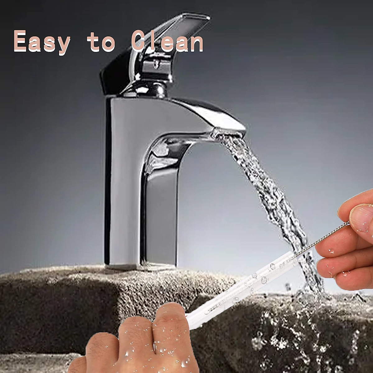 6 Pack Reusable Straws Plastic Straws with Cleaning Brush Compatible with Stanley 20&30 oz Stanley Cup Stanley Water Jug,Replacement Straws for Stanley Adventure Travel Tumbler