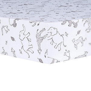 Waverly Congo Line by Trend Lab 5 Piece Crib Bedding Set, Nursery, Gray