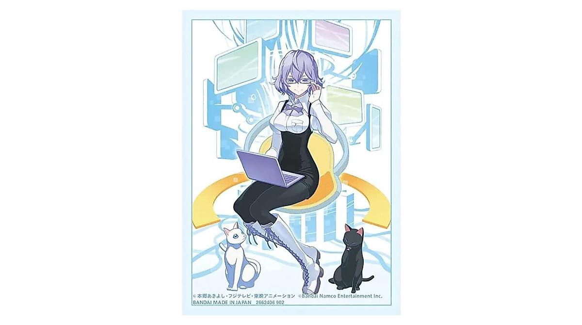 BANDAI Digimon Card Game Sleeves - 60ct | Mirei Mikagura