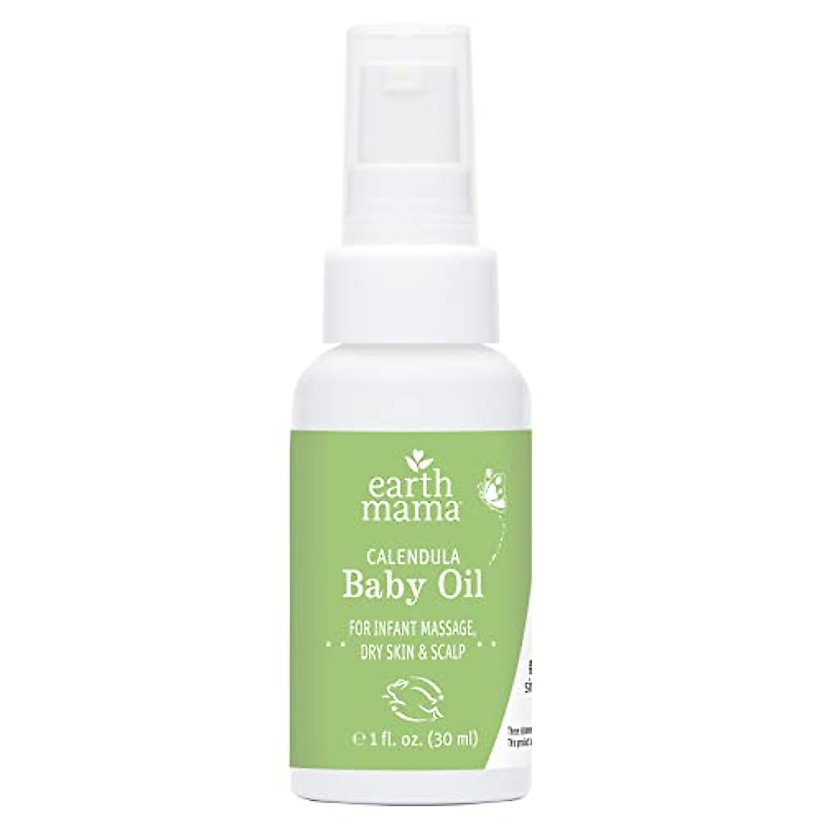 Earth Mama A Little Something for Baby Gift Set Safe Skin Care Essentials for Newborn Baby Shower, 5-Piece Set (Packaging May Vary)