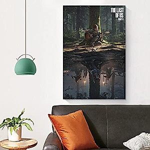 Hitecera Last of US 2 Ellie Poster Poster Decorative Painting Canvas Wall Posters and Art Picture Print Modern Family Bedroom Decor Posters 12x18inch(30x45cm)