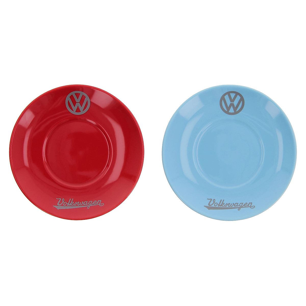 BRISA VW Collection - Volkswagen Espresso Cups Coffee-Tea-Cappuccino Set in T1 Bus Design (Bus Front/2 Colors/2-Piece Set/100ml/3.4 fl oz)