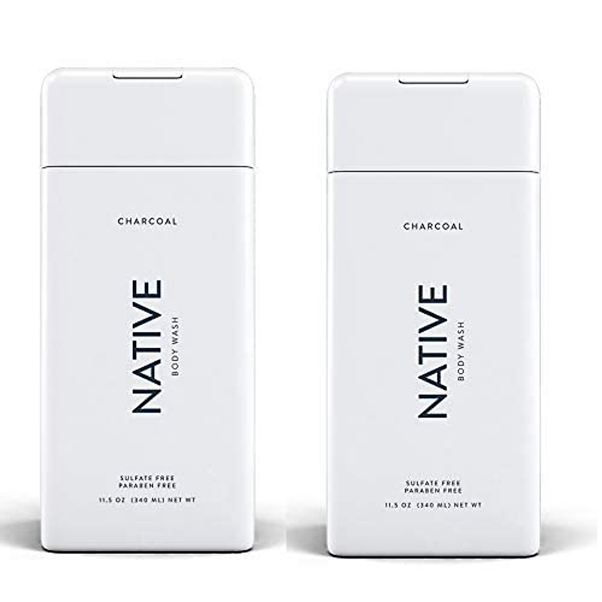 Native Body Wash - CHARCOAL 11.5 oz (340ml) - 2-PACK