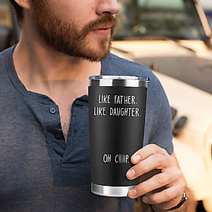 Dad Gifts from Daughter - Gifts for Dad from Daughter - Dad Christmas Gifts from Daughter, Christmas Gifts for Dad from Daughter - Birthday Gifts for Dad - Father Gifts, Papa Gifts - 20 Oz Tumbler