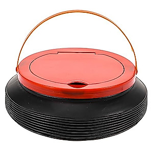 BESPORTBLE 4pcs Folding Trash Can Water Bucket Fishing Water Pail Foldable Beach Bucket Collapsible Wash Basin Cleaning Bucket Trash Can for Cars Large Water Bag Plastic Camping Kettle