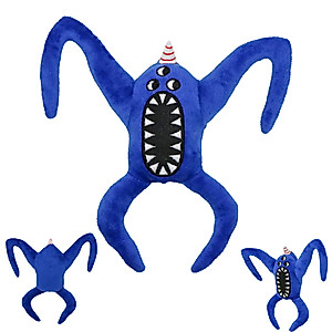 Lesome The Amazing Digital Circus Plush,Pomni Plush Jax Plush Toy Gift, Fun and Whimsical Stuffed Figure Doll for Kids Adults,Birthday Christmas Choice (Blue)