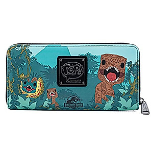 Loungefly Pop! Jurassic Park Gates Zip Wallet