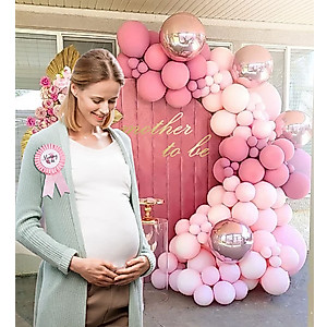 LEBERY 2pcs Daddy to Be and Mommy to Be Tinplate Badge Pin Gender Reveal Button Pins Baby Shower Button New Dad Mom Gifts for Gender Reveal Baby Shower Party Supplies