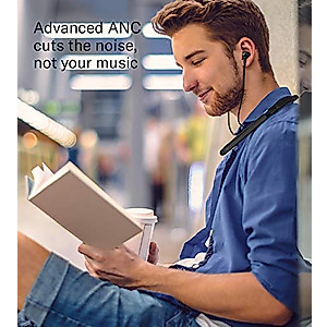 Yamaha Audio EP-E70A Wireless Noise-Cancelling Earphones, Black (EP-E70ABL)