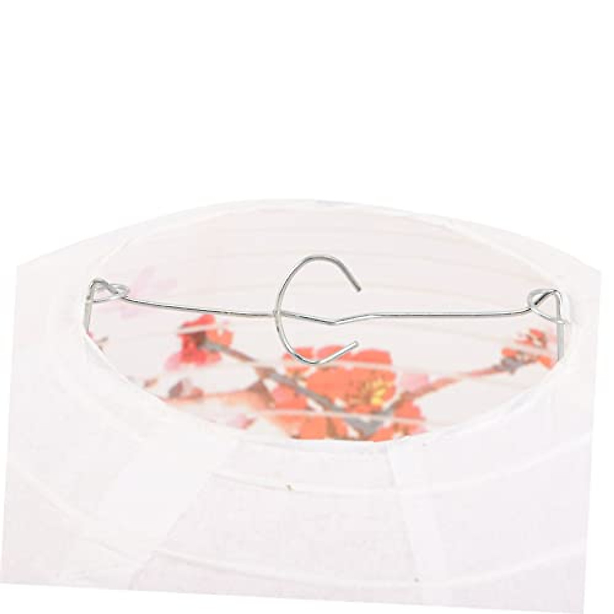 GANAZONO Chinese Lantern Outdoor Decor Asian Decor Japanese Paper Lamp Asian Paper Lantern Pendant Lamp Shade Outdoor Hanging Decoration Japanese Lantern Plug in Sconce Set of 2 Ornament