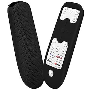 Silicone Protective Case Compatible for Sony ps5 Remote Skin case, Silicone Sleeve for Sony PS5 Remote Control, Shock Absorption Washable, Glow in The Dark for ps5 Remote Cover (Black)