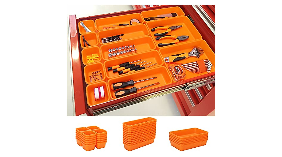 42 Pack Tool Box Organizers - Maximize Storage Efficiency