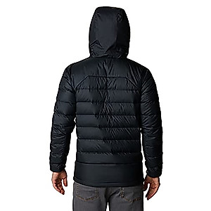 Columbia Men's Autumn Park Down Hooded Jacket, Black, Large