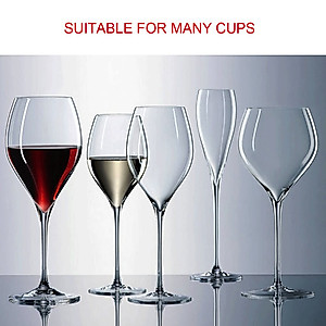 Wine Glass Rack, 2 Rows Stainless Steel Wall-Mounted Wine Glass Hanger For Bar Home By Hmane (Bronze-Type1)