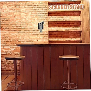 BUGUUYO Bar Codes Scanner Bracket Bar Codes Reader Bracket Wall Mounted Access Device Universal Bar Codes Scanner Holder Bar Code Mobile Computer Holder