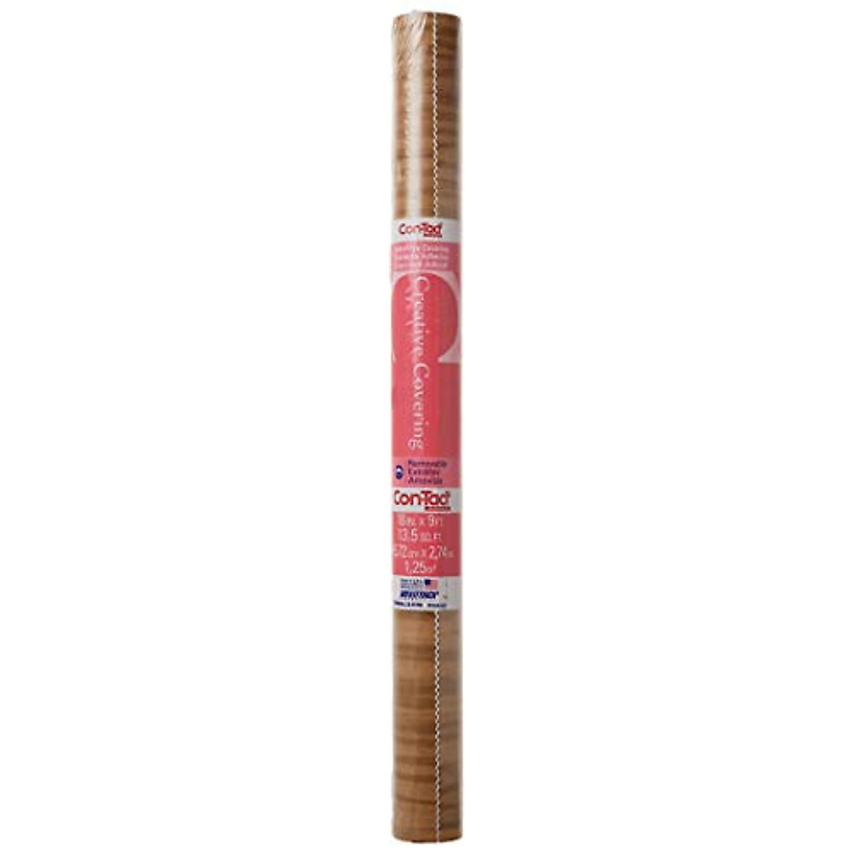 Con-Tact Brand Self-Adhesive Creative Covering Shelf and Drawer Liner, 18"x9', Knotty Pine