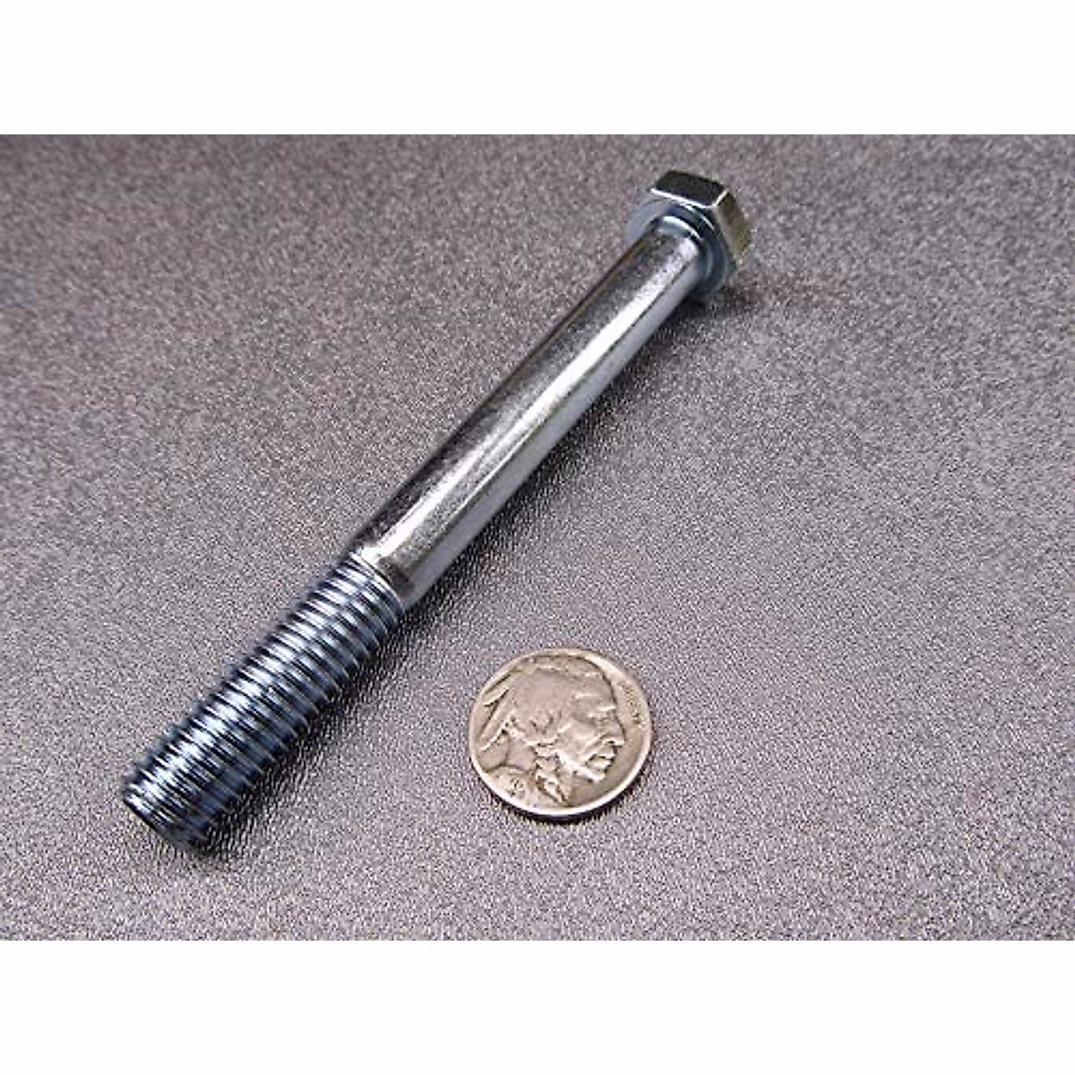 Class 10.9 Zinc Steel Hex Bolts PT M12 x 1.75 mm x 110 mm Long 5 pcs