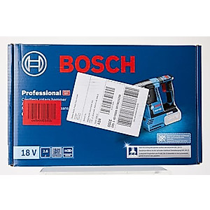 Bosch Professional 18V System GBH 18V-26 Cordless Rotary Hammer (SDS Plus, Impact Energy: 2.6 J, max. Drilling Diameter: Concrete/Steel/Wood 26/13/30 mm, excluding Batteries and Charger, in Carton)