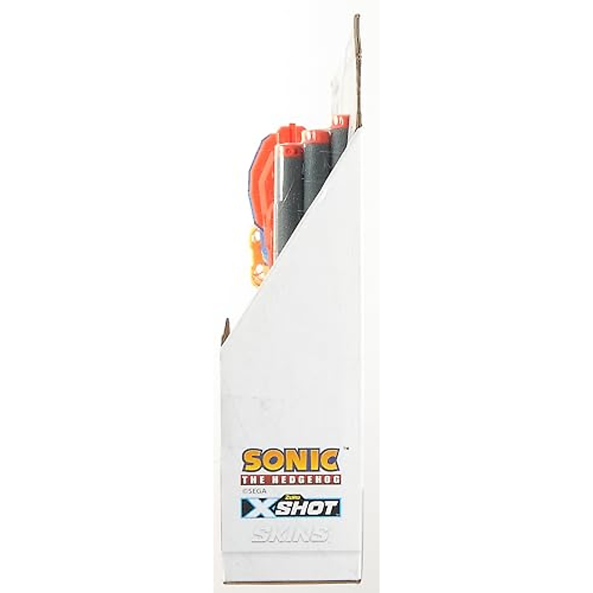 X-Shot Skins Dread Foam Blaster (12 Dart) by ZURU x Sonic The Hedgehog Toy for Kids, Teens, Adults