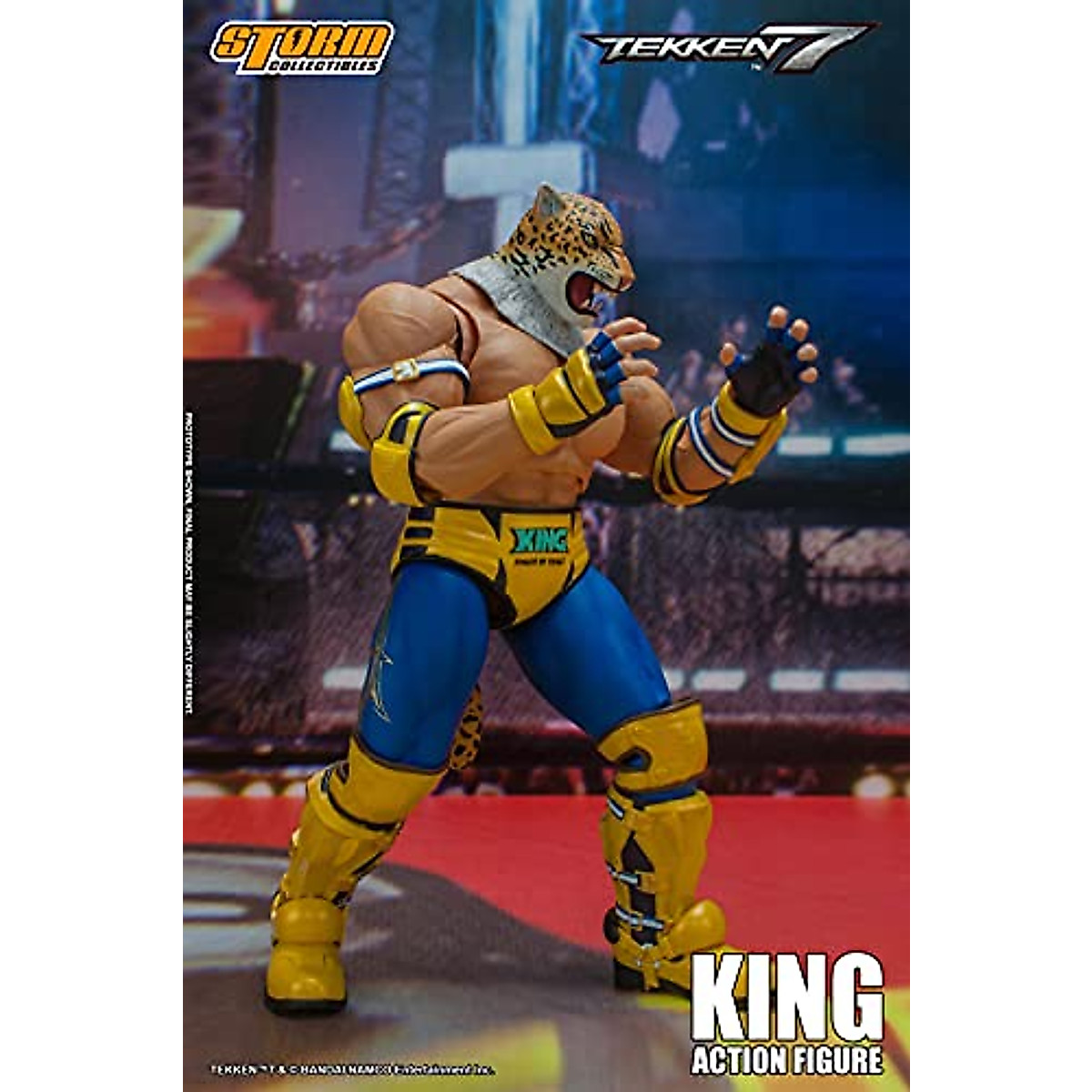 Storm Collectibles - Tekken 7 - King, 1/12 Action Figure, Brown