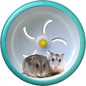 kekafu Silent Hamster Exercise Wheels Toy 7 inch Stand Silent Spinner-Quiet Hamster Wheel,Super-Silent Hamster Exercise Wheel, Silent Spinner Hamster Wheel for Hamsters,Gerbils,Mice,Small Pet