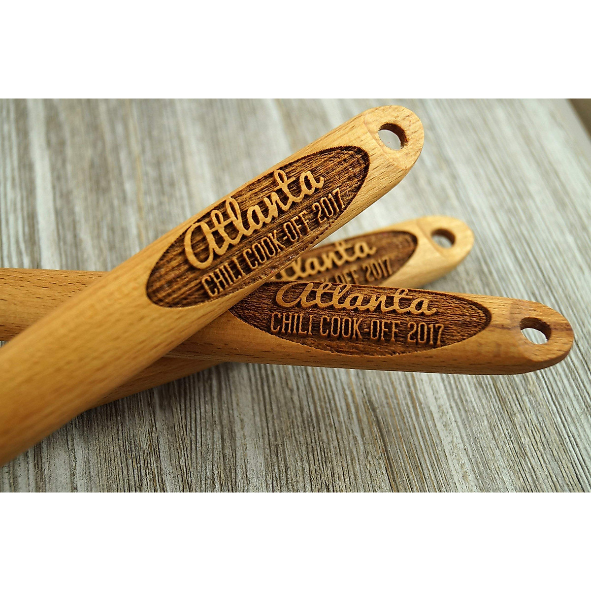 Chili, Chili Cook Off, Chili Cook-Off, Prize, Contest, Personalized spoon, Wooden Spoon, Favor, Event Prize, Engraved Spoon Set Custom, Cook Off Trophy