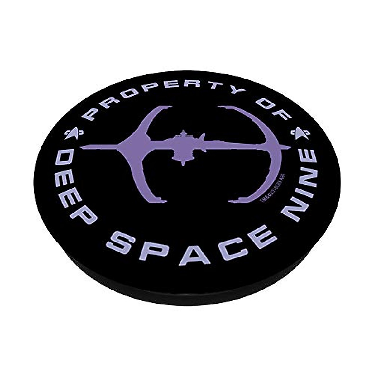 Star Trek Property of DS9 PopSockets Stand for Smartphones and Tablets PopSockets PopGrip: Swappable Grip for Phones & Tablets