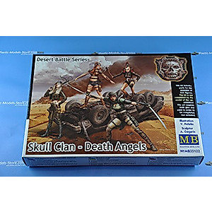 Masterbox Figures Desert Battle Series , Skull Clan - Death Angels 1/35 Master Box 35122