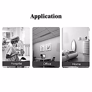 Pearlead Round Recessed Counter Top Cover Trash Bin Built-in Flap Garbage Can Kitchen Bench Stainless Steel(Silver)