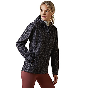 Ariat Female Spectator Waterproof Jacket Periscope Camo Horse Large