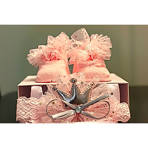 New Born Baby Girl Gift Set Kvan Baby Girl Gift Set Box in Pink.