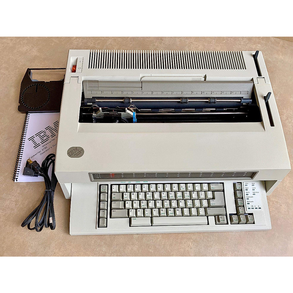 IBM Lexmark Wheelwriter 10 Typewriter - Wide Carriage (Certified Refurbished)