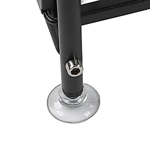 Oumefar Under Sink Organizer  , Anti Rust Pull Out Mesh Basket Stable 2 Tier Stackable Multi Use with Sliding Drawer for Kitchen