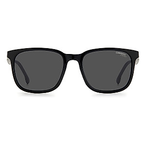 Carrera Men's 8046/S Rectangular Sunglasses, Black, 54mm, 19mm