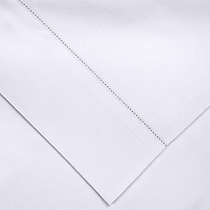 Pointehaven T-800 Pima Cotton Deep Pocket Luxury King Sheet Set, White