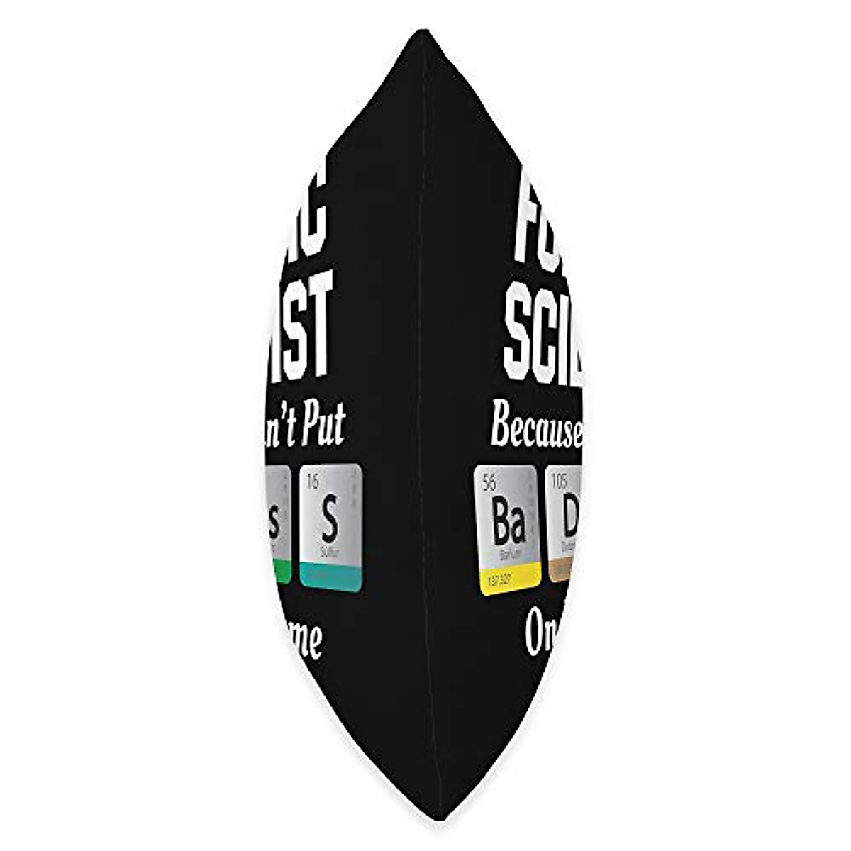 Forensic Science Gifts Forensic Scientist-Badass On My Resume Throw Pillow, 16x16, Multicolor