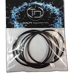 TORK Distributors Compatible with 5 Pack US Filter RO-2127, RO-2300, RO-2300-A, RO-3167 Replacement O'rings