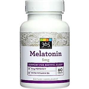 365 by Whole Foods Market, Melatonin 5Mg, 60 Count