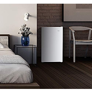 Danby DCR044B1WM-6 4.4 Cu.Ft. Compact Refrigerator with Chiller-Mini Fridge for Bar, Dorm, Basement, Den, Kitchen, Living Room, White