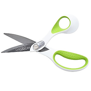 Westcott Heavy Duty Carbo Titanium Craft 8" Bent Scissors (16463)