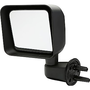 TYC 4130112 Door Mirror Left-Side Compatible with 2007-2015 Jeep Wrangler