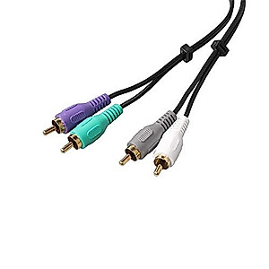 RED WOLF Radio Stereo Wire Harness W/AMP Amplifier Integration Connector RCA Jack Adapter for Mercedes Benz 1990-2004, Volkswagen 1990-2001, Audi 1996-2004, Land Rover 1999-2004