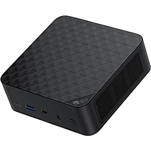 Beelink SER6 Mini Desktop PC with AMD Ryzen 9 6900HX 8C/16T, 16GB DDR5 500GB NVMe M.2 SSD, Triple Display Output, WiFi 6, 2.5G RJ45, Bluetooth 5.2 W-11 Gaming Mini Computer