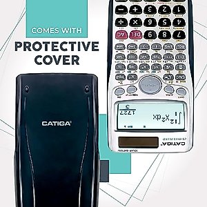 Scientific Calculator for Math, Engineering and Science Courses, for Students of High School Through College, Basic and Advanced Functions, 991