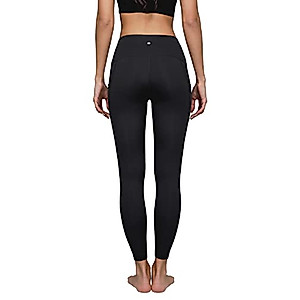 Yogalicious Lux High Waist Side Pocket Ankle Legging - Black - Small
