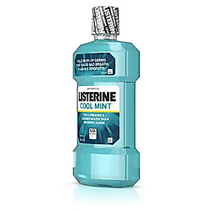 Listerine Antiseptic Mouthwash, 500ml Cool Mint Cool Mint (Pack of 3)