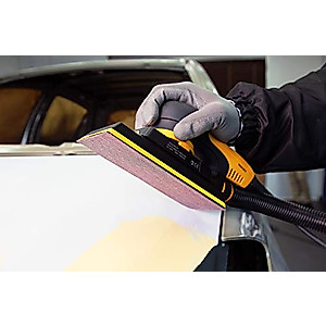 Mirka Abranet Net Sheets / 2.75 x 8 inch/Assortment 1 of each Grit 80, 100, 120, 150, 180, 220, 320, 400, 600 / Mesh sandpaper sanding Sheet Hook and Loop / 9 pcs / ‎9A-150-APRP