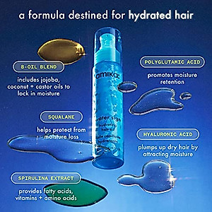 amika water sign hydrating hair oil with hyaluronic acid
