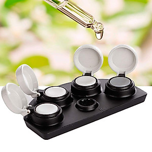 Watch Oil Dip Tool, 30180-A Watch Oiler Dish with Cover 4 Dish Watch Oil Dip Tool Watch Oiler Dish Repairing Accessory